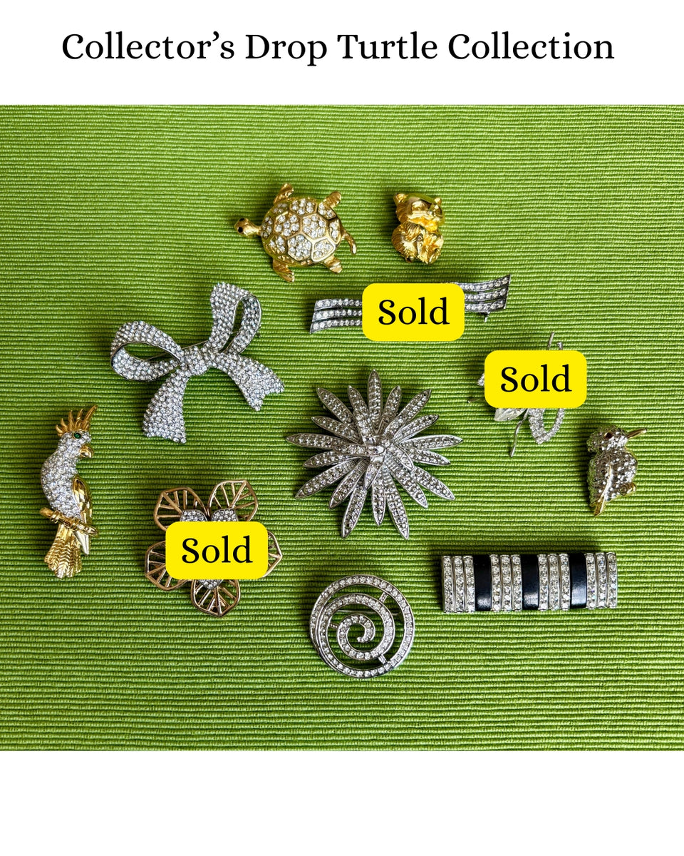 COLLECTOR'S DROP - Turtle Collection – Audra's Brooches