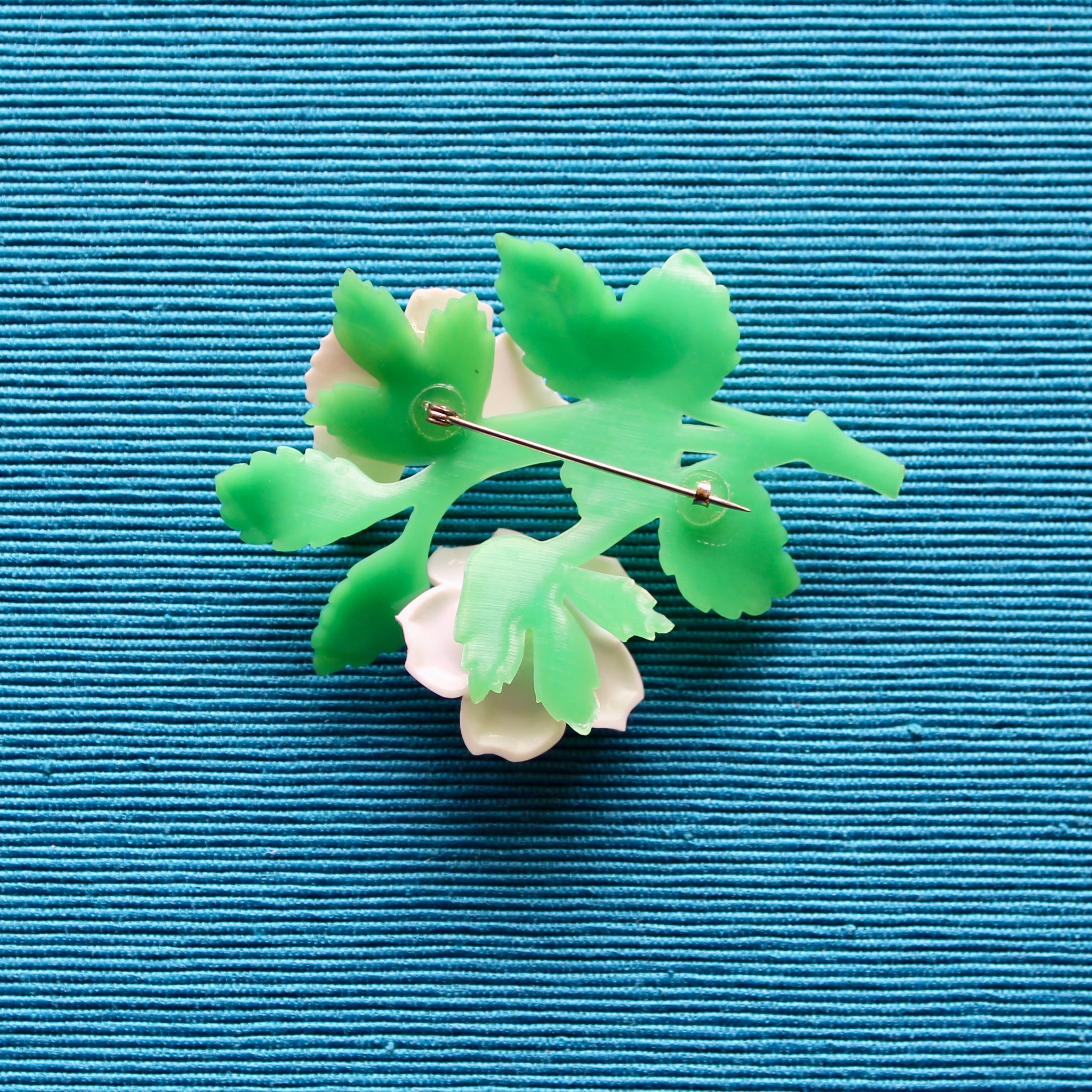 1950s Plastic Flower and Butterfly Brooch – Audra's Brooches