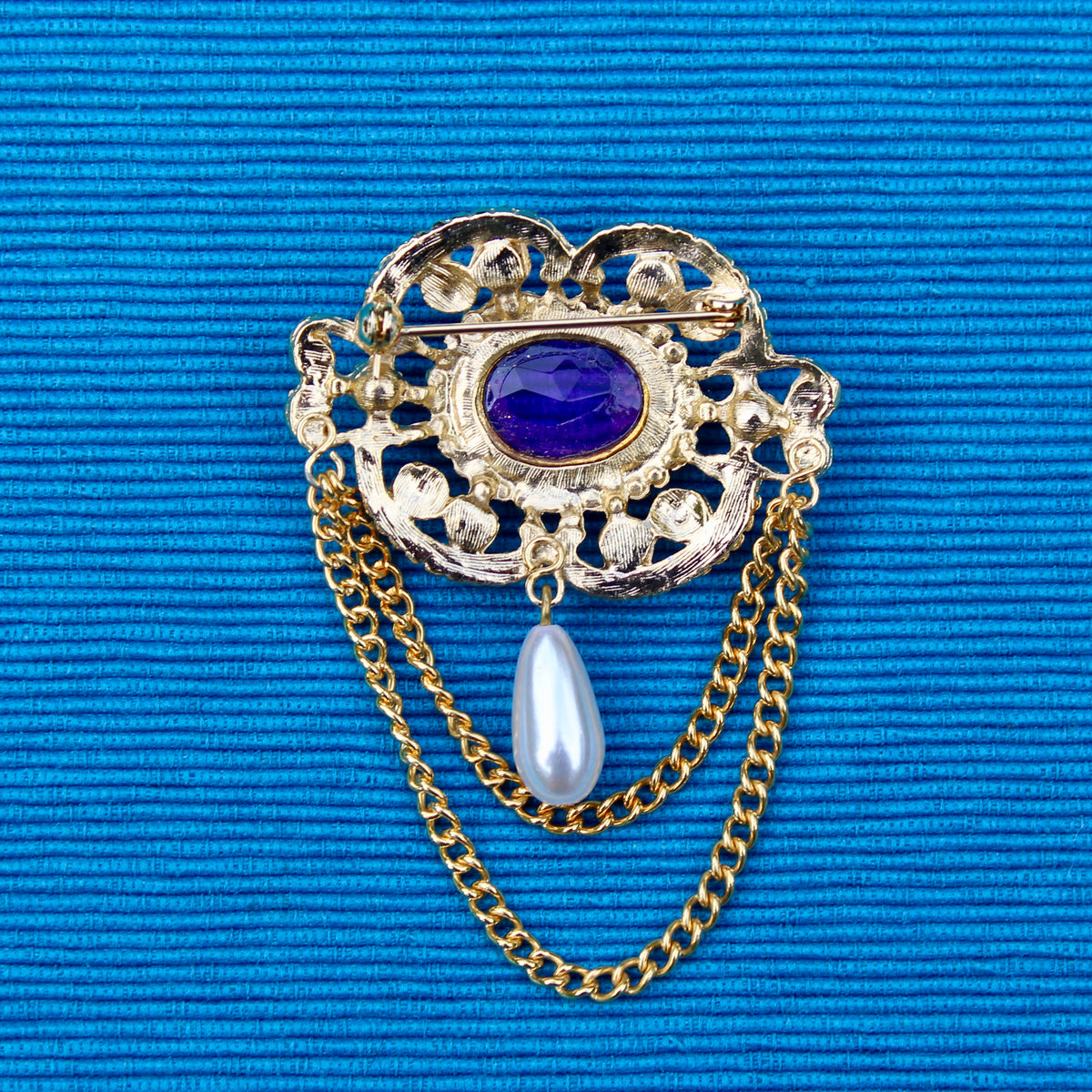 Pink Pearl Regency Drop Brooch – Audra's Brooches